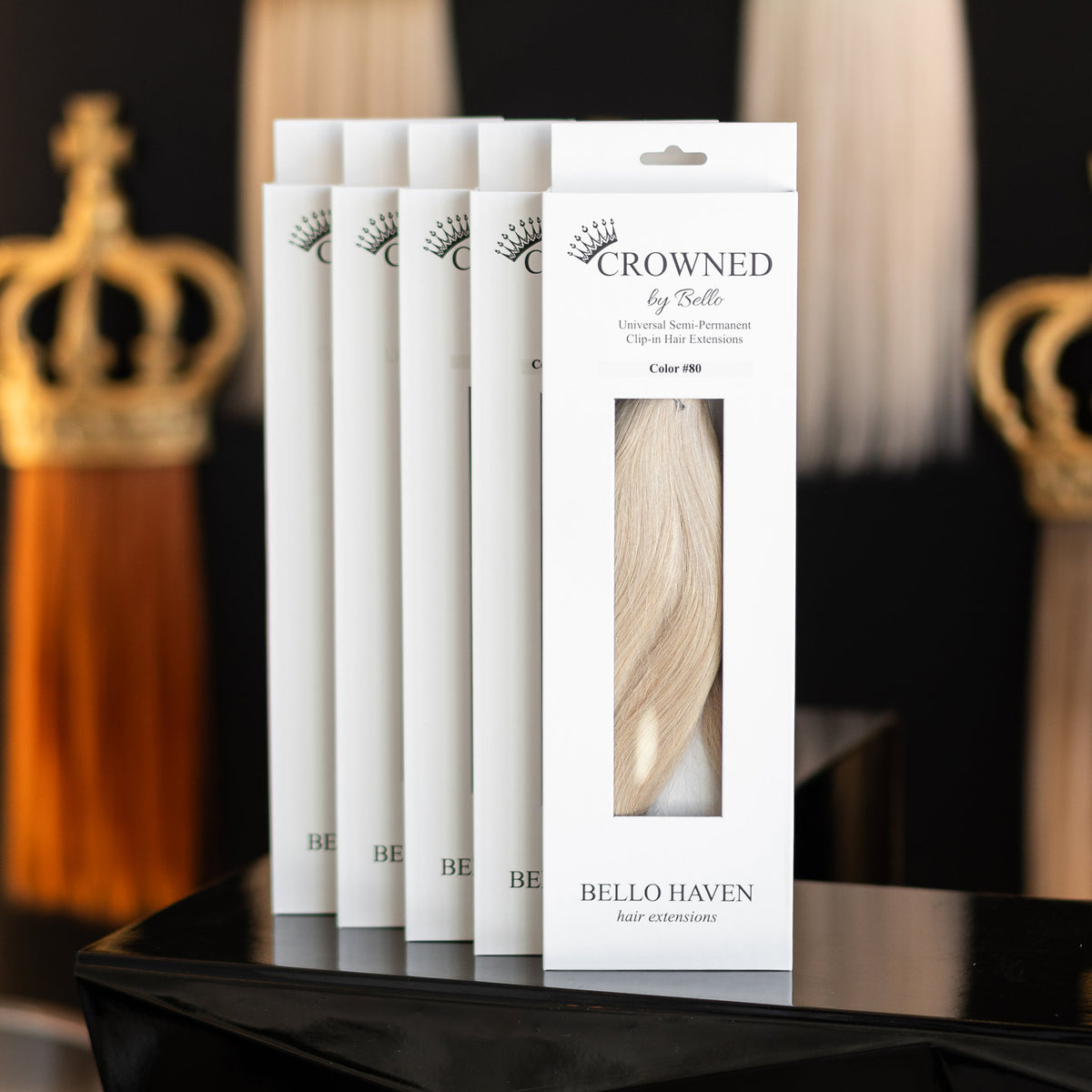 #1b Crowned by Bello | Bello Haven Clip In Hair Extensions